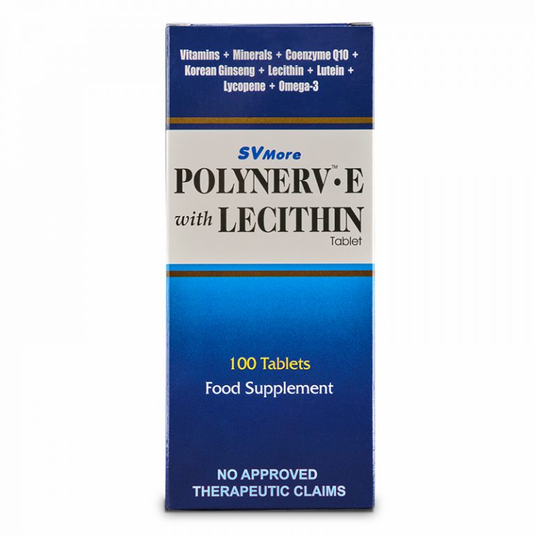 Polynerv E with Lecithin Tablet - SV More Group of Companies