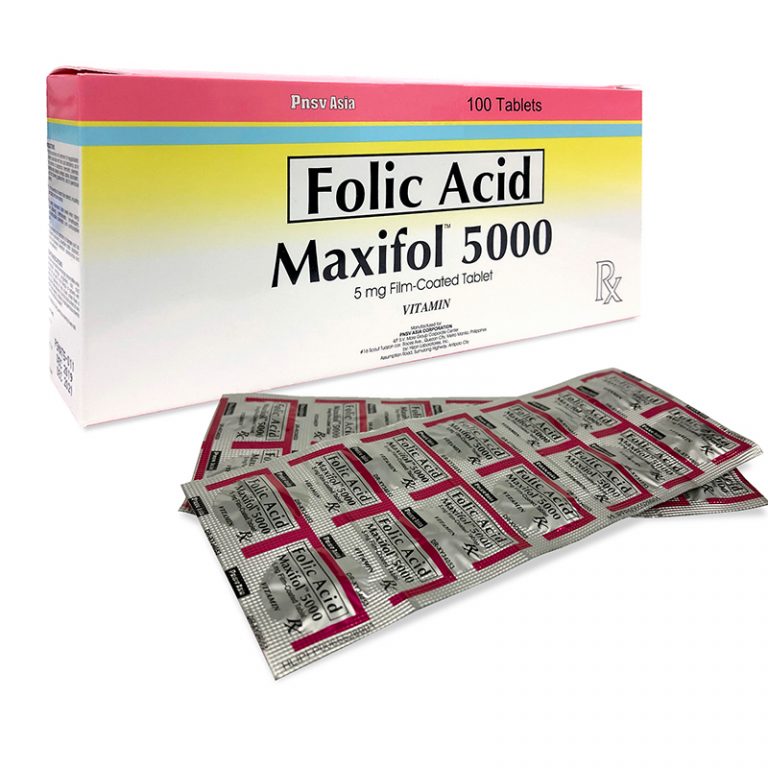 Maxifol-5000 5 mg Tablet - SV More Group of Companies